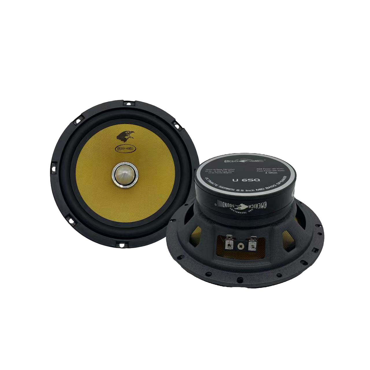 AMERICA SOUND 6.5″ BASS-MID SPEAKER – U 6SQ - America Sound